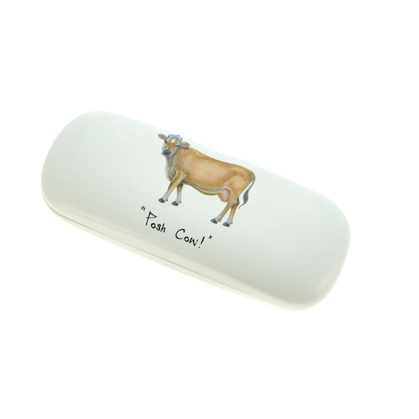 Posh Cow! Glasses Case - At home in the country