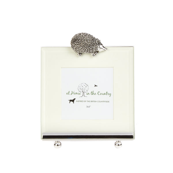 Hedgehog Photo Frame - At home in the country